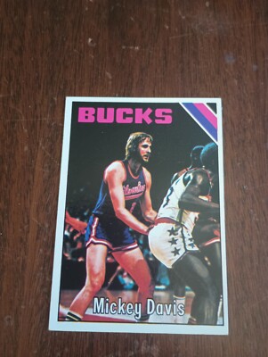 1975-76 Topps #53 Mickey Davis (EXMT) | eBay