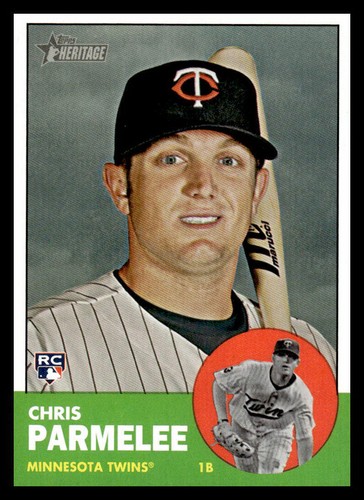 2012 Topps Heritage Chris Parmelee Rookie 40 Minnesota Twins | eBay