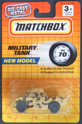 Matchbox MB70 Military Tank | eBay
