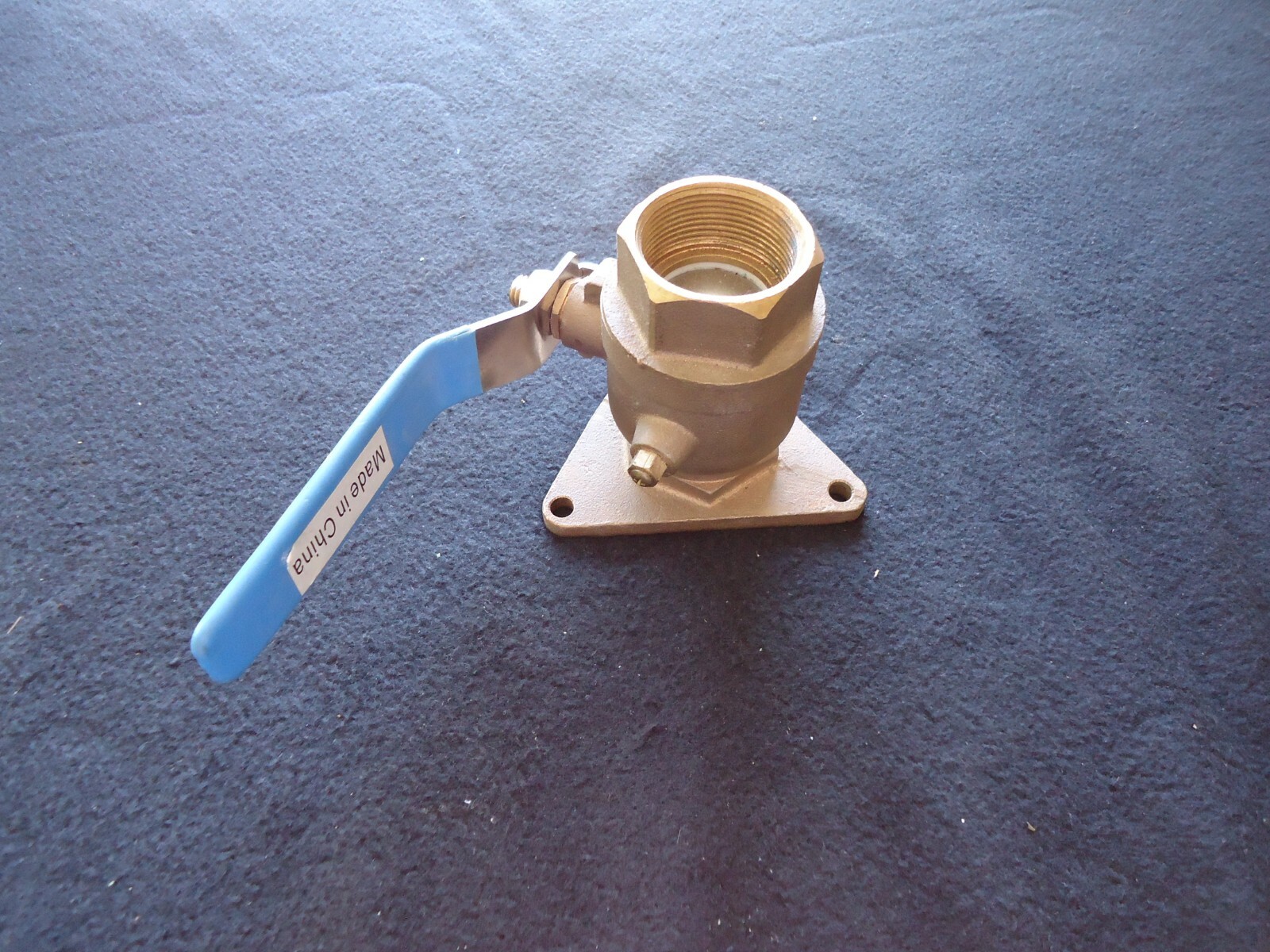 Buck Algonquin Boat Seacock 00ASC125LP | Low Profile 1 1/4 Inch Bronze ...