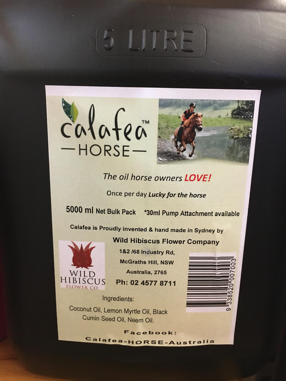 Calafea Horse Oil 5 Litres | eBay Australia