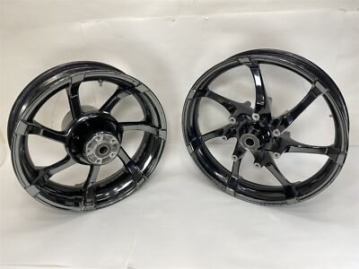 Harley-Davidson 2012 FLHTK Electra Wheels Agitator Black Ice 19x3.5 ...