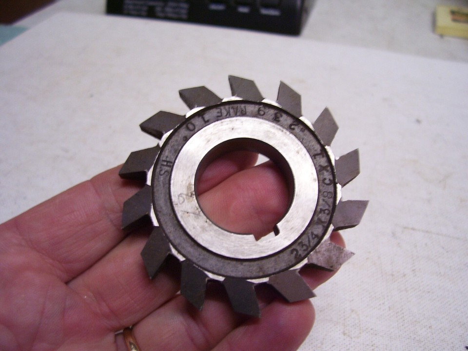 National Twist Drill Co. 2 3/4" X 3/8" HSS, Milling Cutter, 1" Arbor | eBay