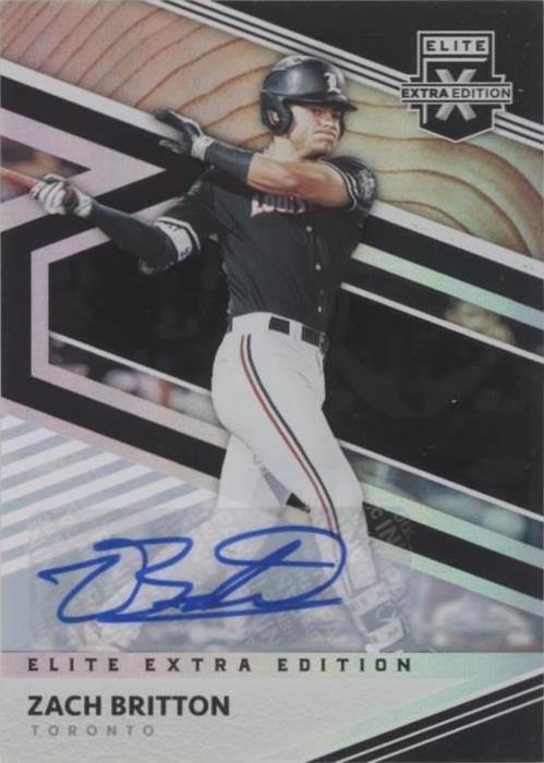 2020 Panini Elite Extra Edition - Zach Britton #143 Signatures (AU, RC ...
