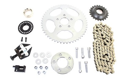 HARLEY York Softail Rear Chain Drive Kit fits 1987-1999 FLST, 1987-1999 ...
