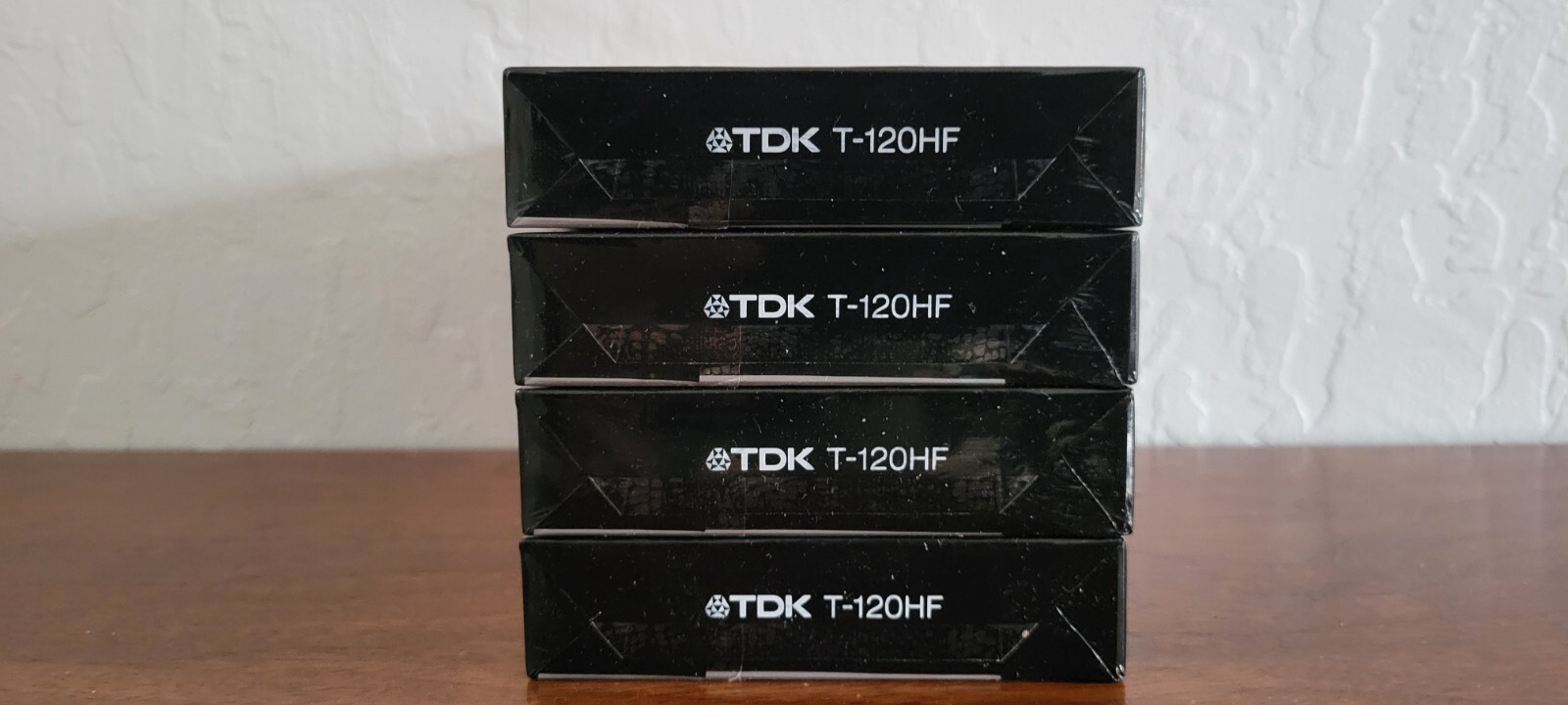 Lot of 4 TDK Extra High Grade T-120HF Hi-Fi 6-Hour EP Blank VHS Tapes ...