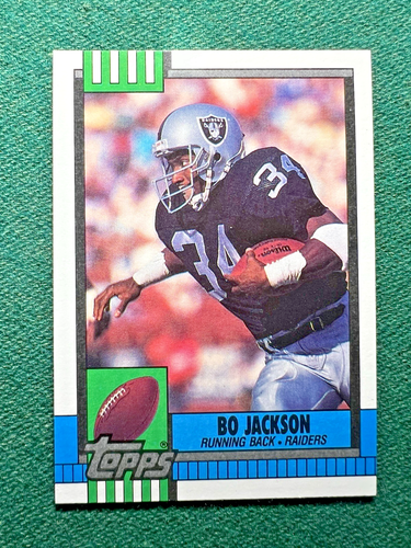 1990 Topps Football Bo Jackson #285 Los Angeles Raiders Great Card! | eBay