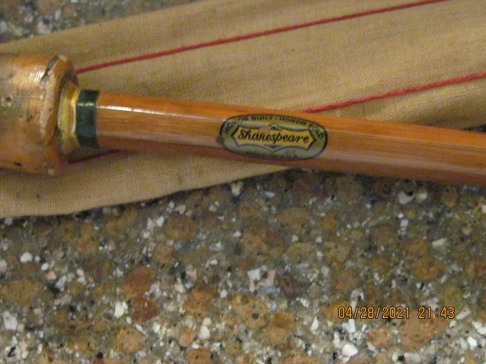 Vintage Shakespeare Fly Rod 1358-81/2 | eBay