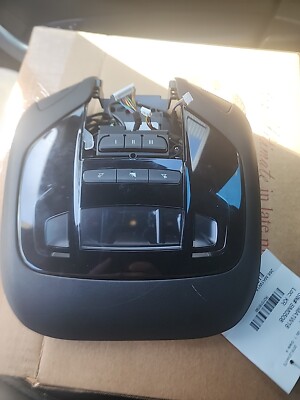 2017-2022 MASERATI LEVANTE OVERHEAD CONSOLE DOME LIGHT SWITCH BLACK ...