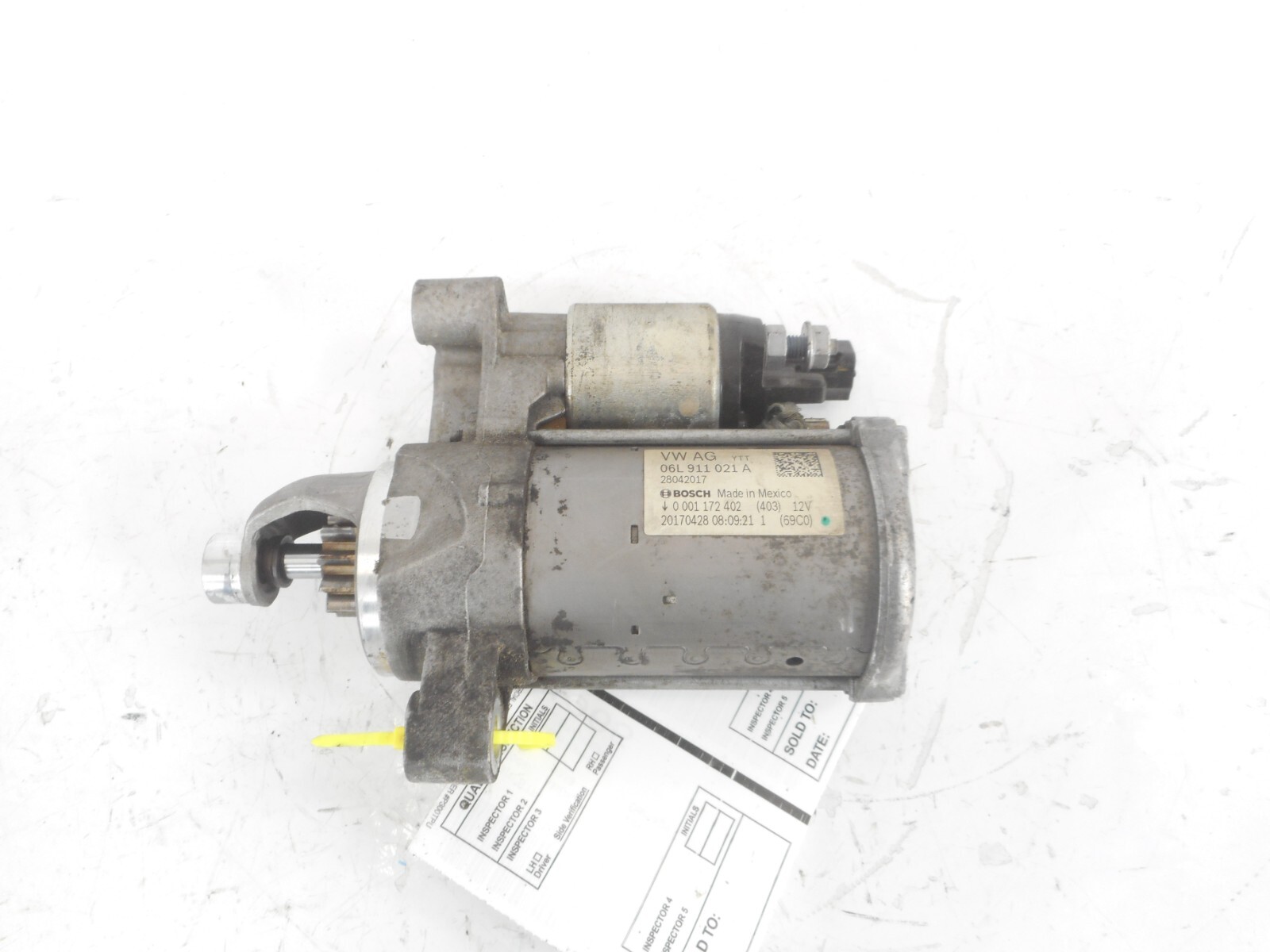 Audi Q5 Starter Motor 06L911021A 28042017 OEM 2018 2019 2020 | eBay
