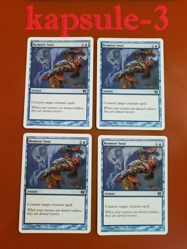 4x Remove Soul | 9th Edition | MTG Magic Cards | eBay