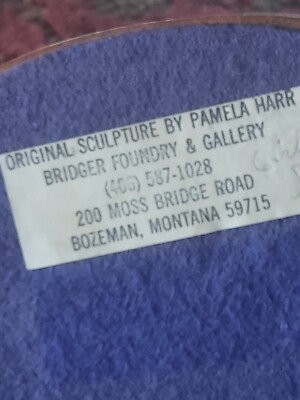 Original Sculpture by Pamela Barr. Little girl and her dog. Bozeman ...