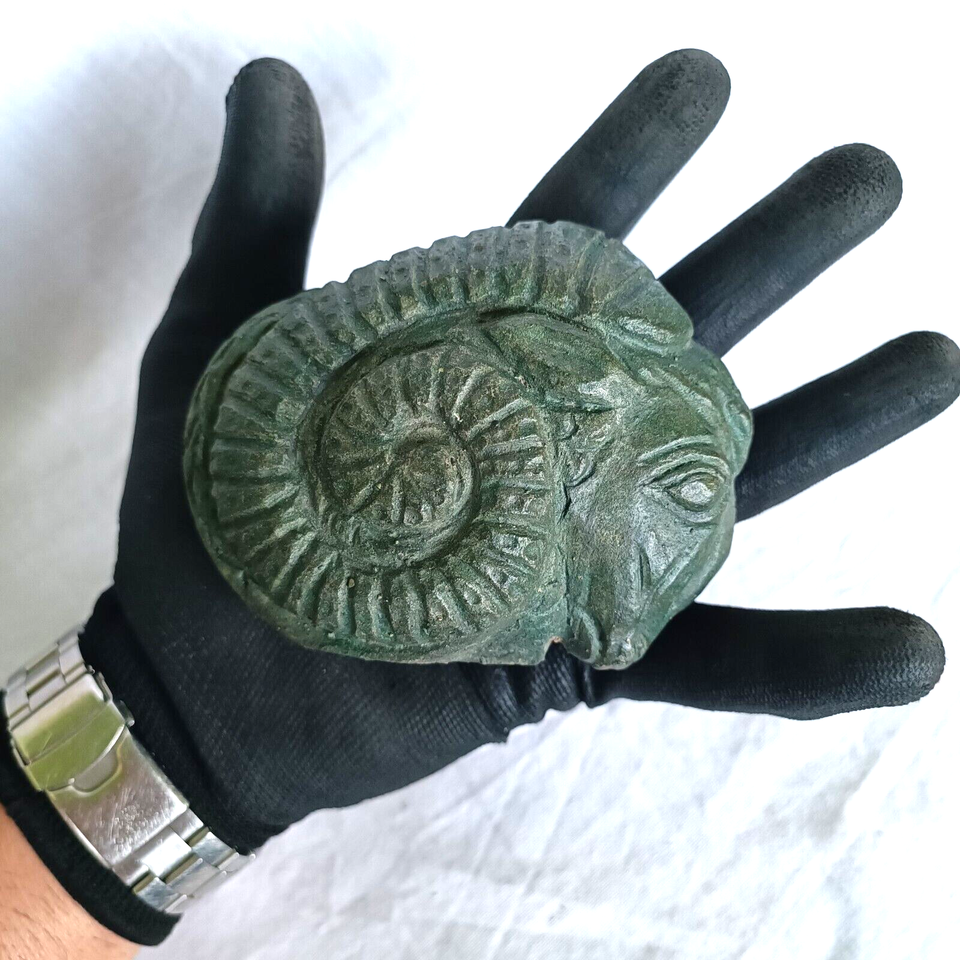 Rare Detailed Sumerian Carved Stone Ram Statue Exceptional Piece | eBay