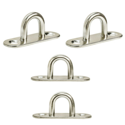 5/16" Oblong Pad Eye Formed Welded Eye Pad Lift Rig Stainless Steel ...