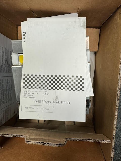Custom VK80 Heavy Duty Thermal Ticket Printer | eBay