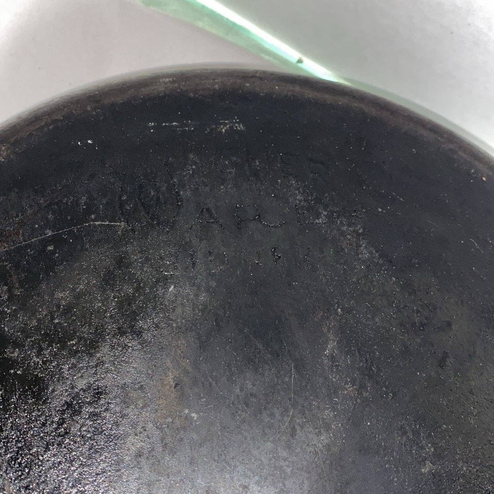 WAGNER WARE~SIDNEY, O~CAST IRON 10”SKILLET 1058 I collectable vintage ...