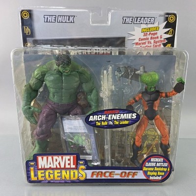 Toybiz Marvel Legends Face Off The Hulk Vs The Leader Figures Arch ...