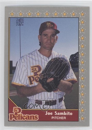 1990 Pacific Senior Professional Baseball Association Joe Sambito #18 ...