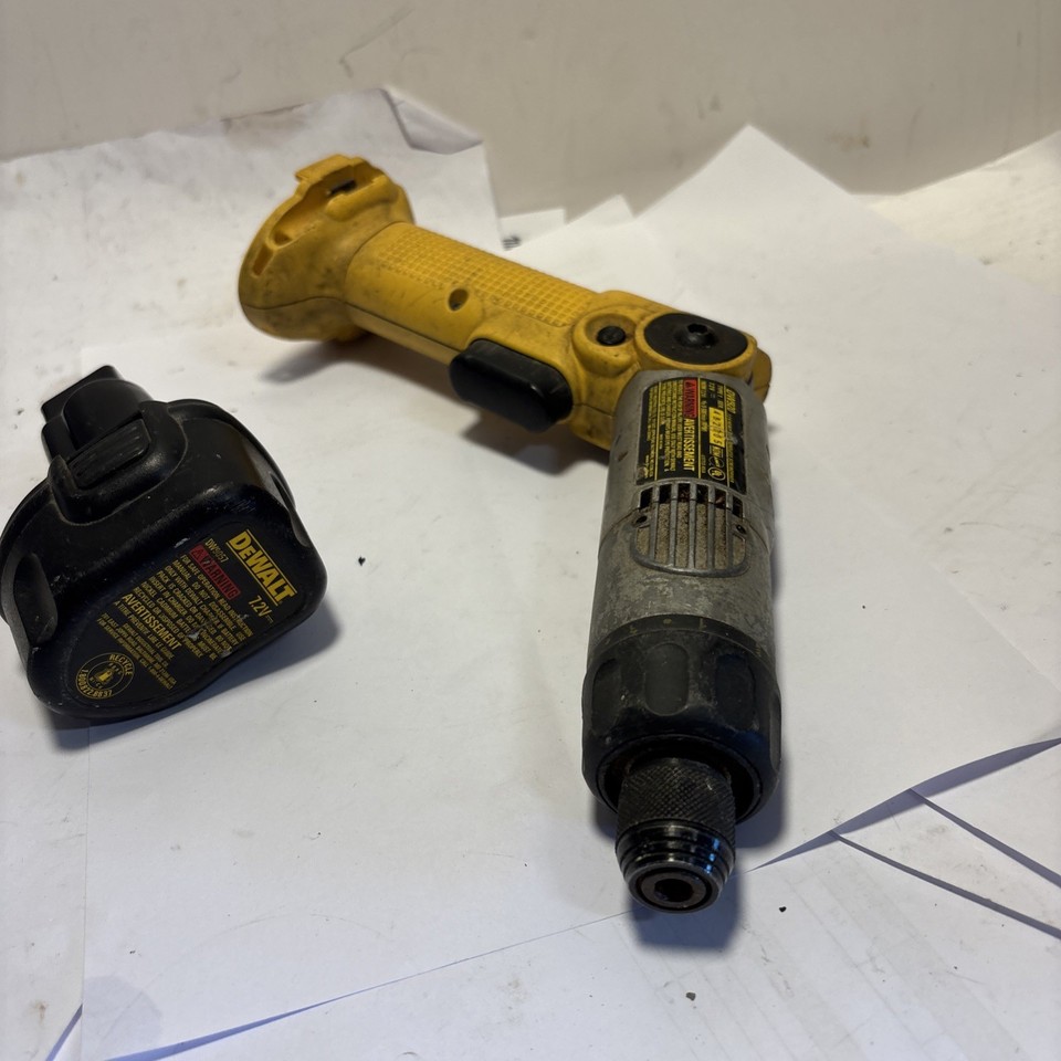 DeWalt DW920 Cordless Heavy Duty 7.2V Screwdriver( Battery Not Working ...