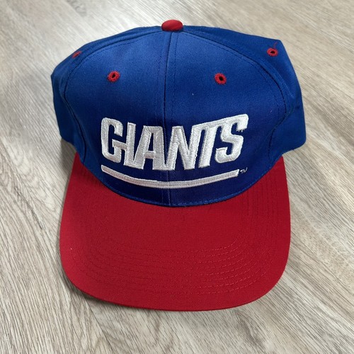 Vintage Sports Specialties New York Giants Hat Snapback NFL Back Script ...