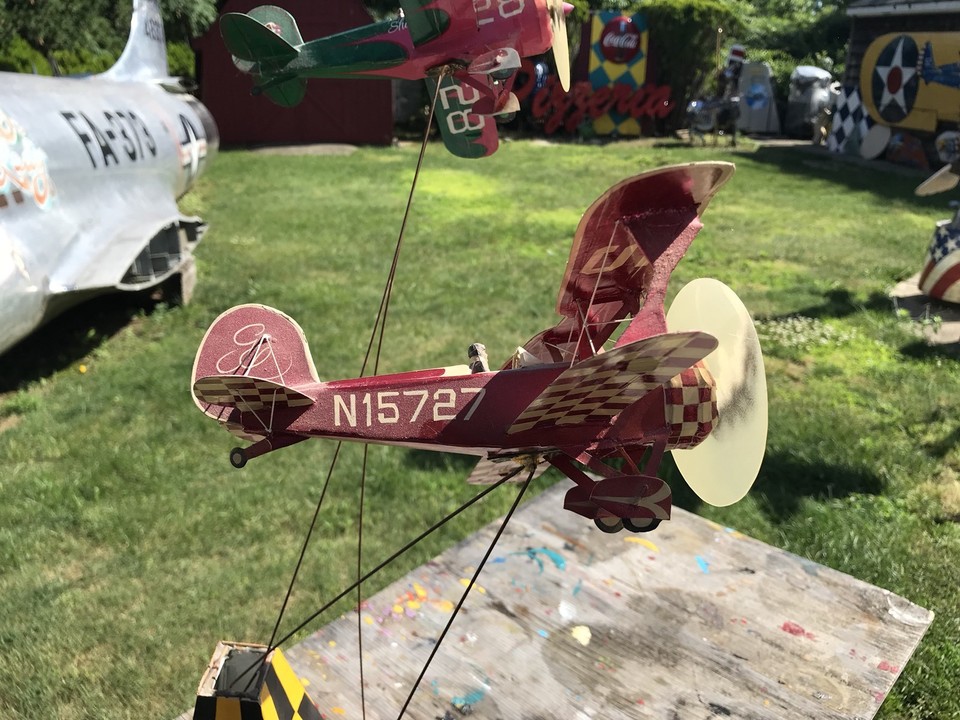 2 Great Lakes airplane model Biplane | eBay