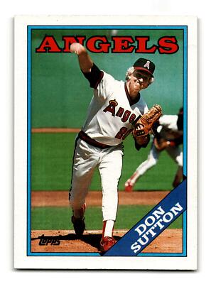 Don Sutton 1988 Topps #575 HOF California Angels NM-MINT | eBay