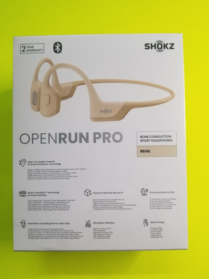 Shokz - OpenRun Pro Bone Conduction Open-Ear Sport Headphones Color ...
