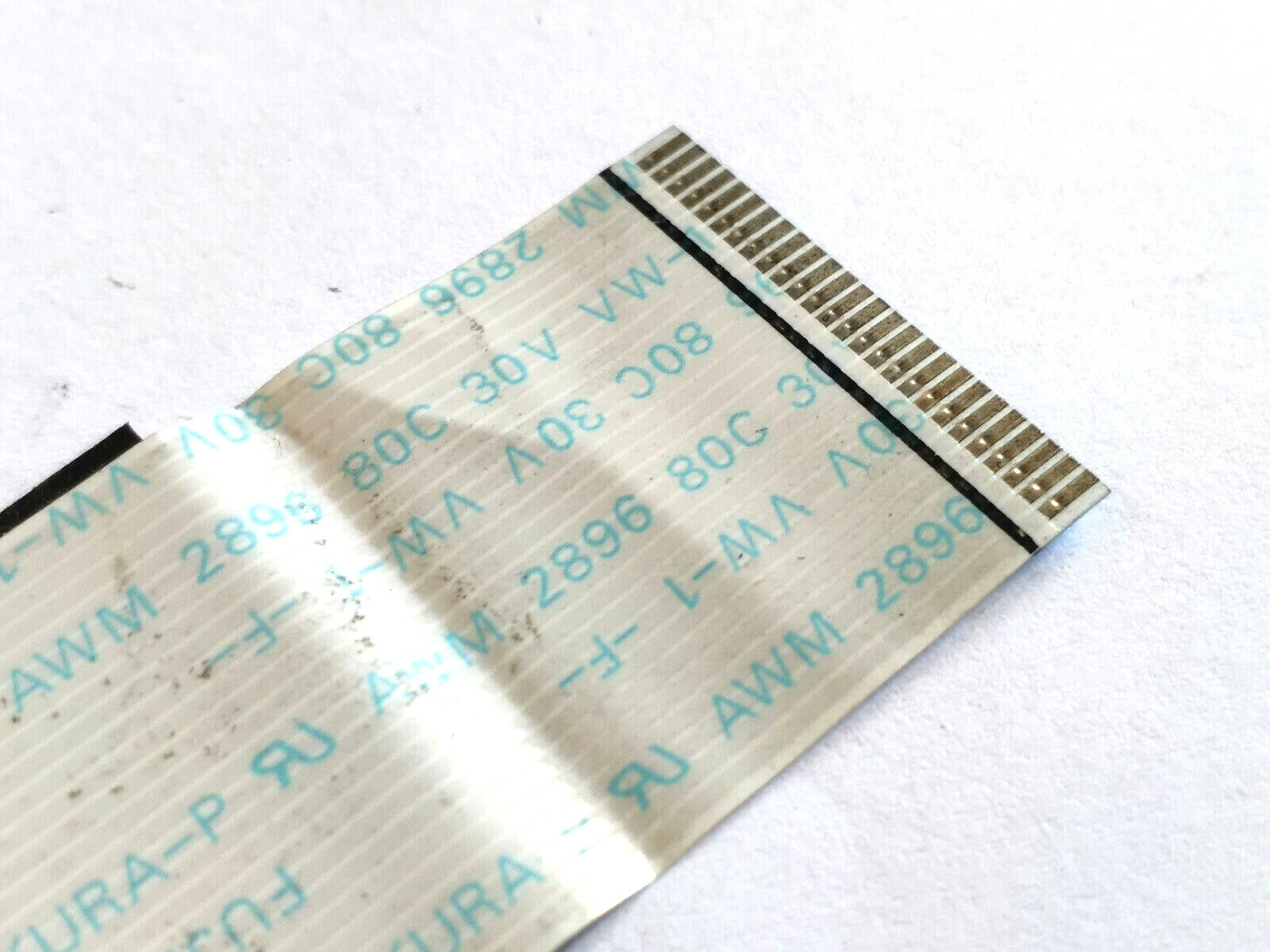 Cavo Flat Ribbon FUJIKURA-P AWM 2896 80C 30V VW-1 26 Pin Contatti | eBay