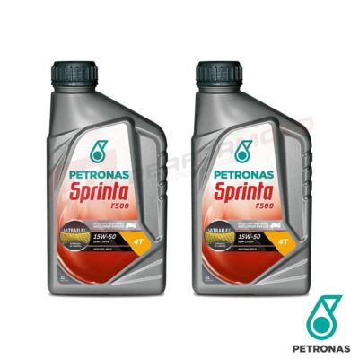 Petronas Sprinta F500 15W50 2L Engine Oil for KTM SMR 450 2004-2007 ...