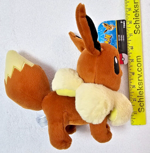 Pokemon TOMY Eevee PLUSH 8" T18897 Authentic Toys for Kids 2017 ...