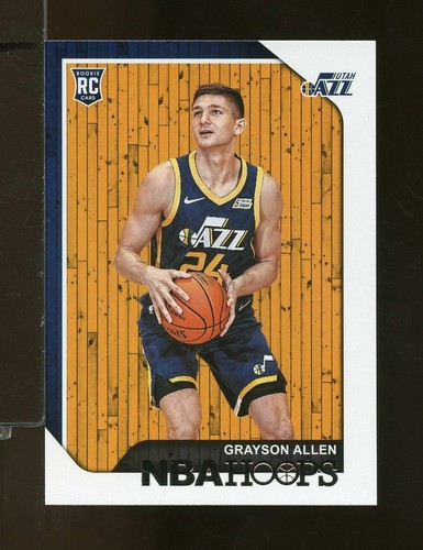 2018-19 NBA Hoops #247 GRAYSON ALLEN Base Rookie RC Utah Jazz *CT12 | eBay