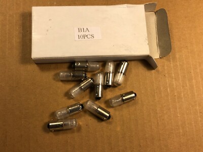 Box of 10 new NE51 Neon B1A Mini Bayonet Light bulb Lamps Guaranteed ...