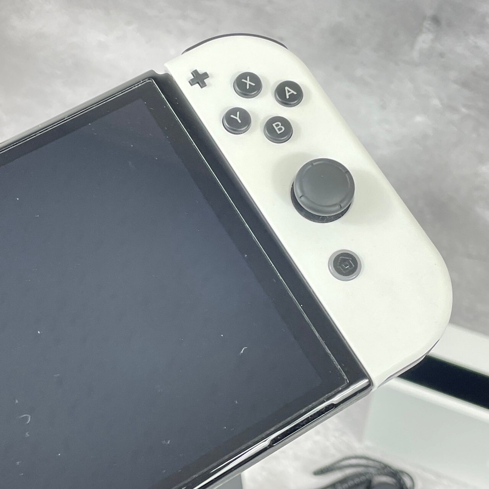 Nintendo Switch 64GB OLED White Console 1 Day Ship Excellent ...