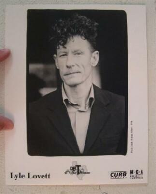 Lyle Lovett Press Kit Photo | eBay