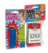 Exploding Cigarette Loads Bang Practical Joke Gag Prank Annoy Smokers ...
