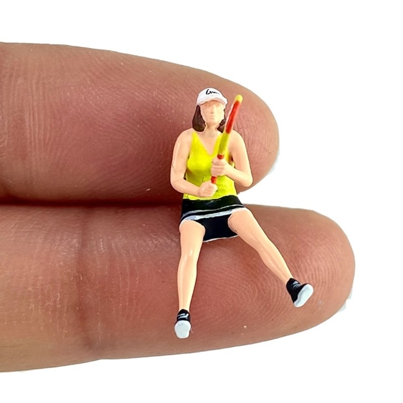 Tennis Player Figure Model 1:64 Scale Painted Miniature Figure ...