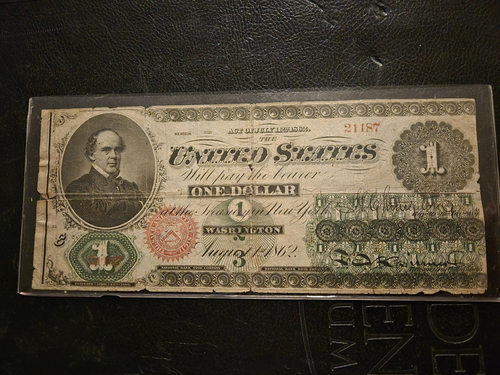 1862 $1 LEGAL TENDER NOTE FR#19 《VG》 | eBay