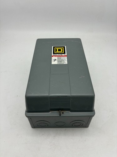 Square D 8903 LG40 Lighting Contactor Enclosure 30A 4P 600V Coil 277V ...