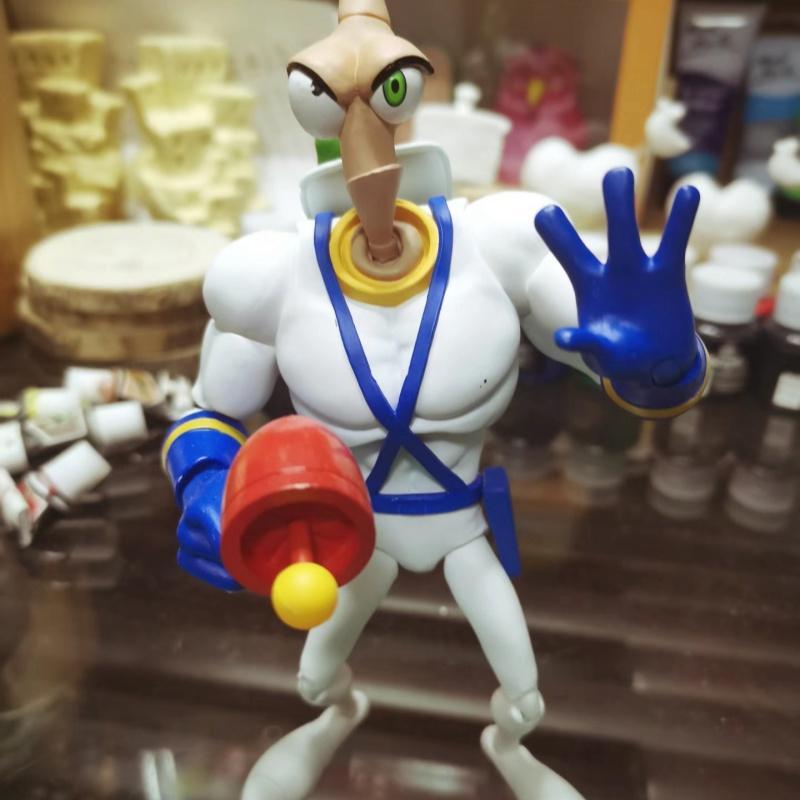 1/12 Pdna Earthworm Jim Action Figure Hobby Gifts Anime Action Figure ...