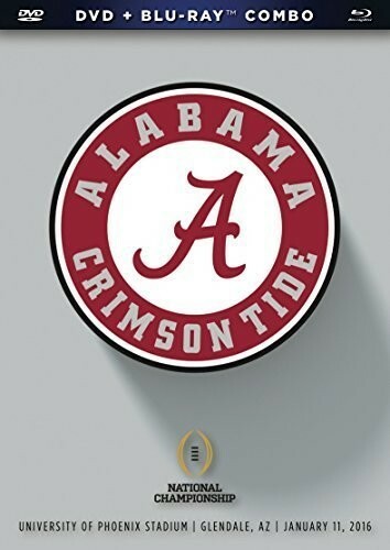 ALABAMA 2016 BCS COLLEGE FOOTBALL NATIONAL CHAMPIONSHIP GAME New DVD ...