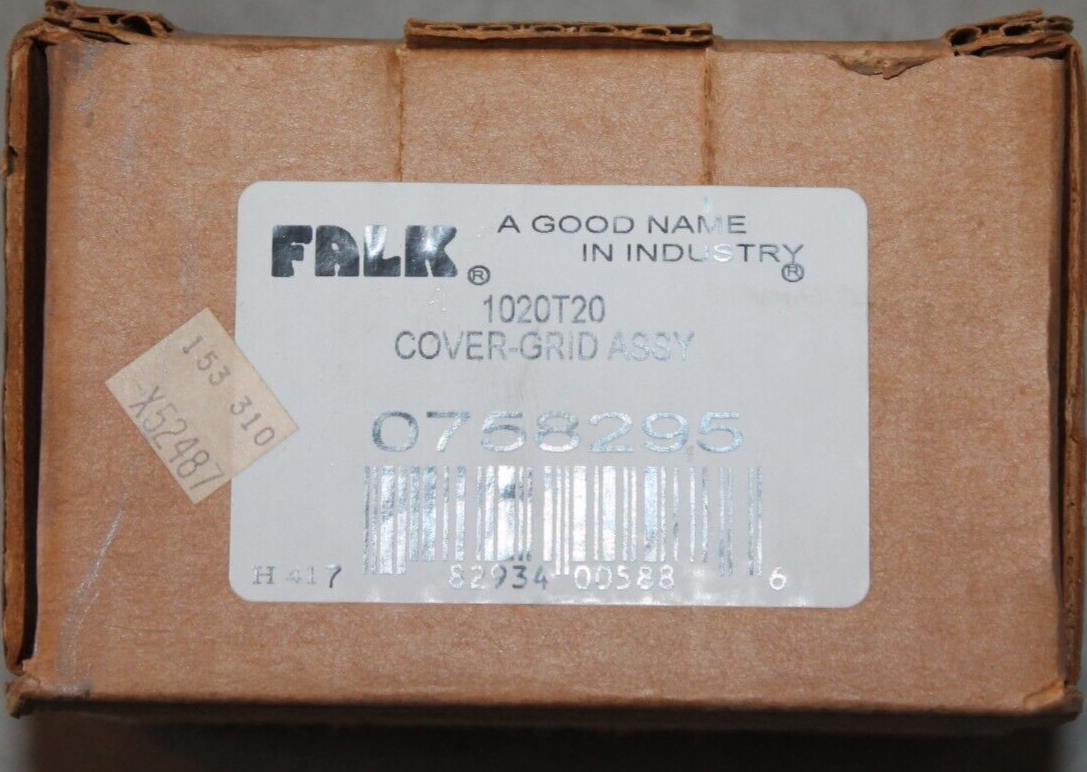 1 NEW FALK 0758295 1020T20 COVER GRID ASSEMBLY NIB ***MAKE OFFER*** | eBay