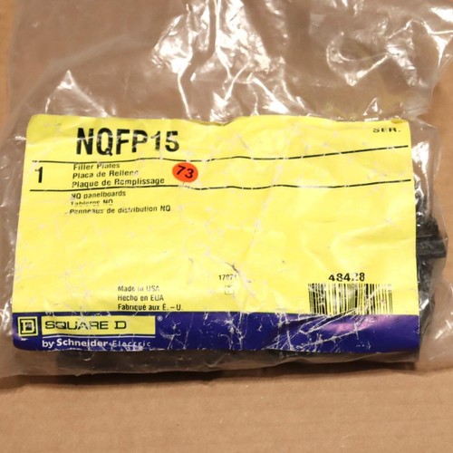 Square D NQFP15 NQ NQFP Filler Plate Kit Pack of 15 | eBay