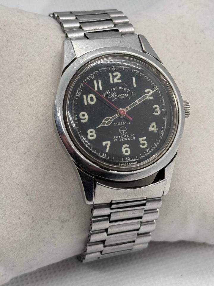West End Automatic Vintage Watch K.4149 Swiss Made 17 Jewels 35mm | eBay