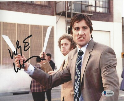 ACTOR LUKE WILSON SIGNED 'ANCHORMAN' 8x10 MOVIE PHOTO BECKETT COA OLD ...