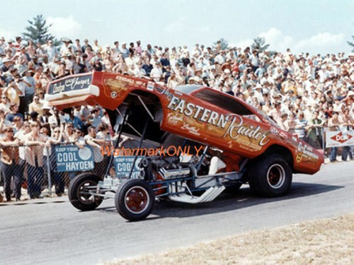 "Al Hanna" "Eastern Raider" 1969 Dodge Charger NITRO Funny Car PHOTO ...