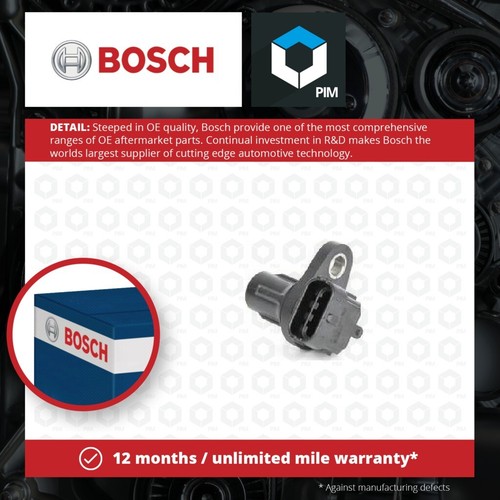 Camshaft Position Sensor 0232103140 Bosch G4D312K073AA LR074065 PG38 ...