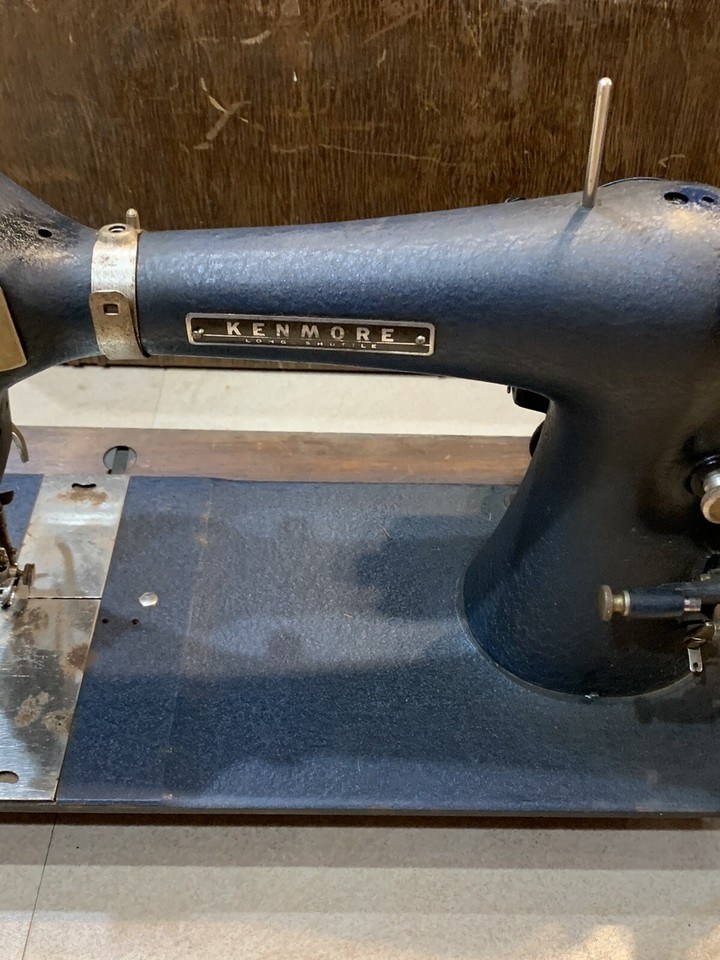 Antique Sears Kenmore Sewing Machine Model 117-36 | eBay
