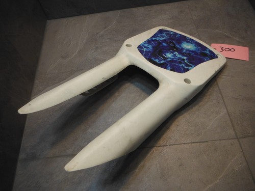 98 Suzuki RM250 RM 250 Front Number Plate Fork Guard 96-00 300 | eBay