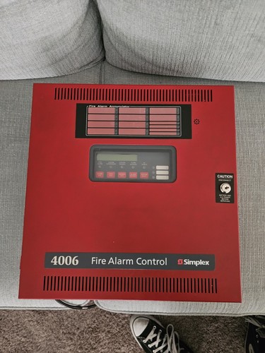 Simplex 4006-9101 Fire Alarm Control Panel **NEEDS MAINTENANCE, READ ...