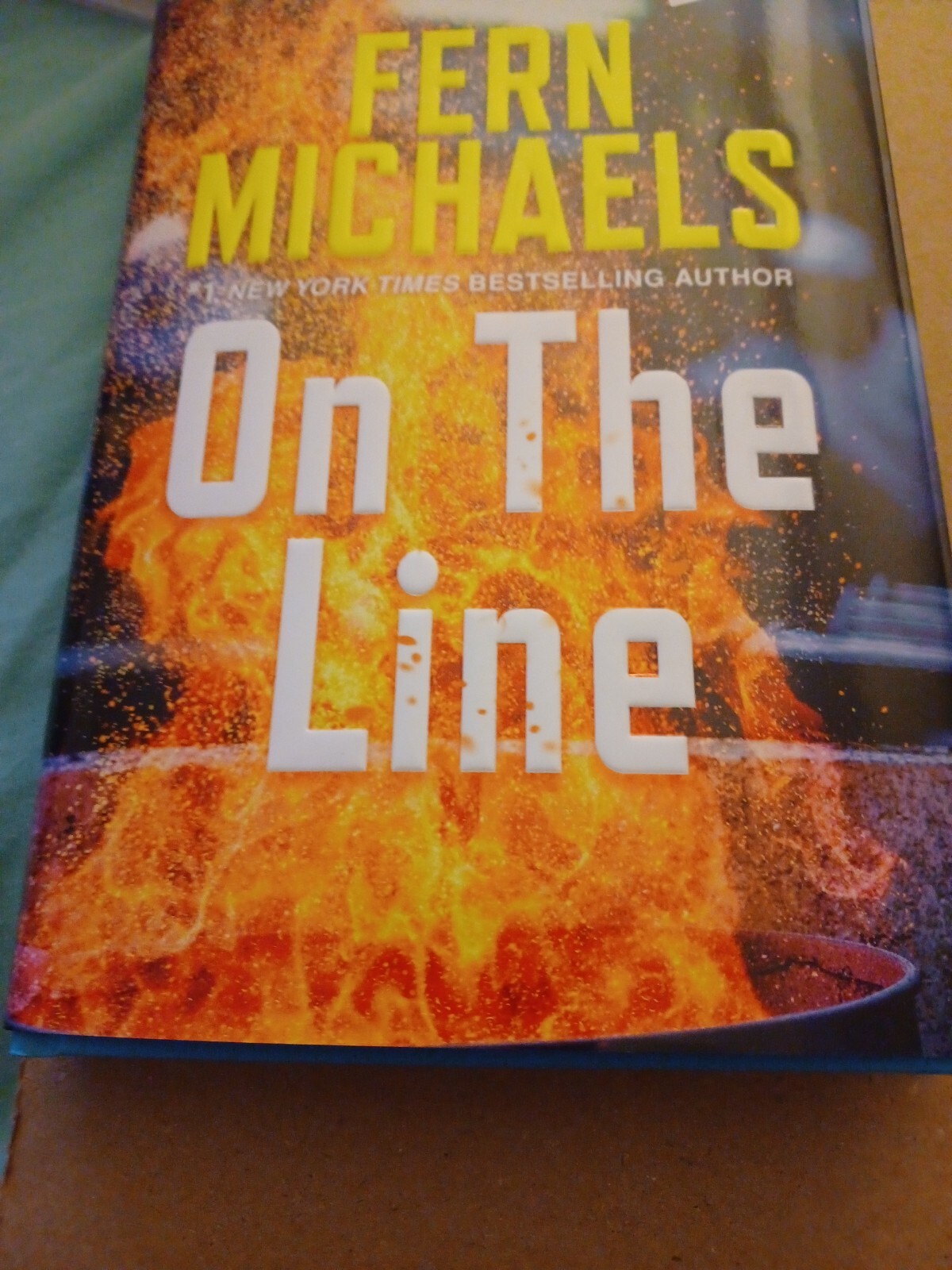 On the Line: A Riveting Novel of Suspense by Fern Michaels Hardcover ...